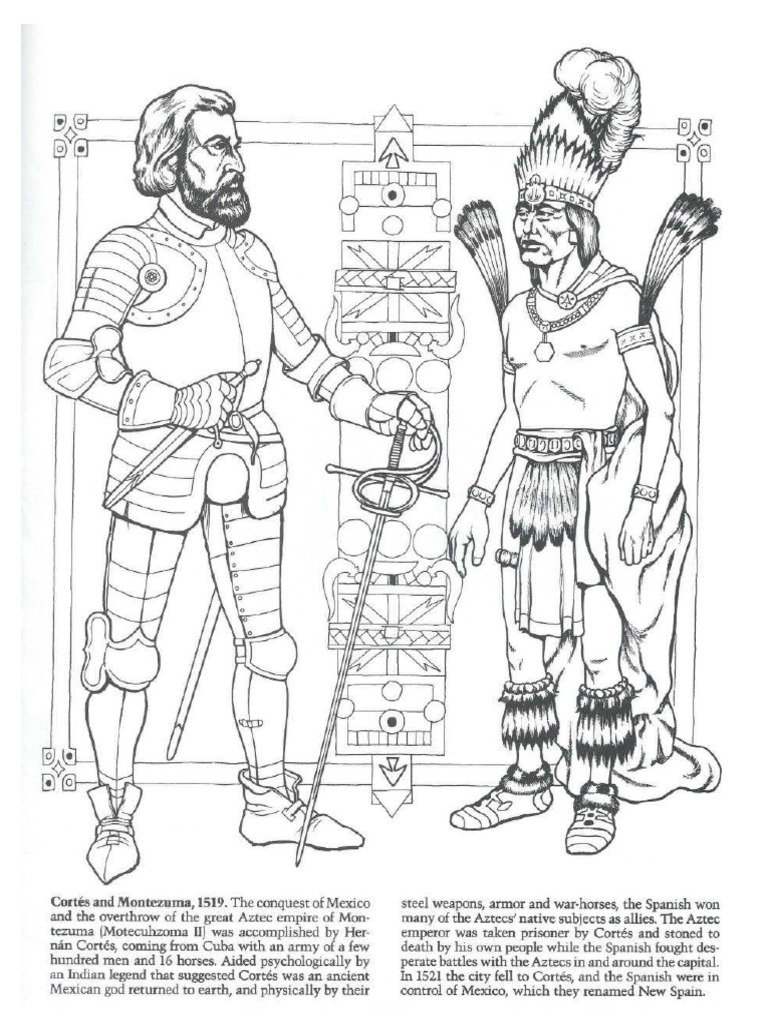 Cortes y Moctezuma Iluminar | PDF