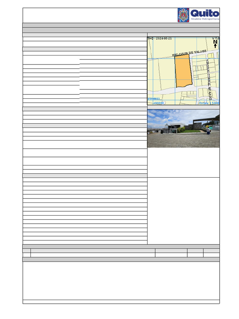 Cédula Catastral Quito: Propiedad Horizontal | PDF | Propiedad
