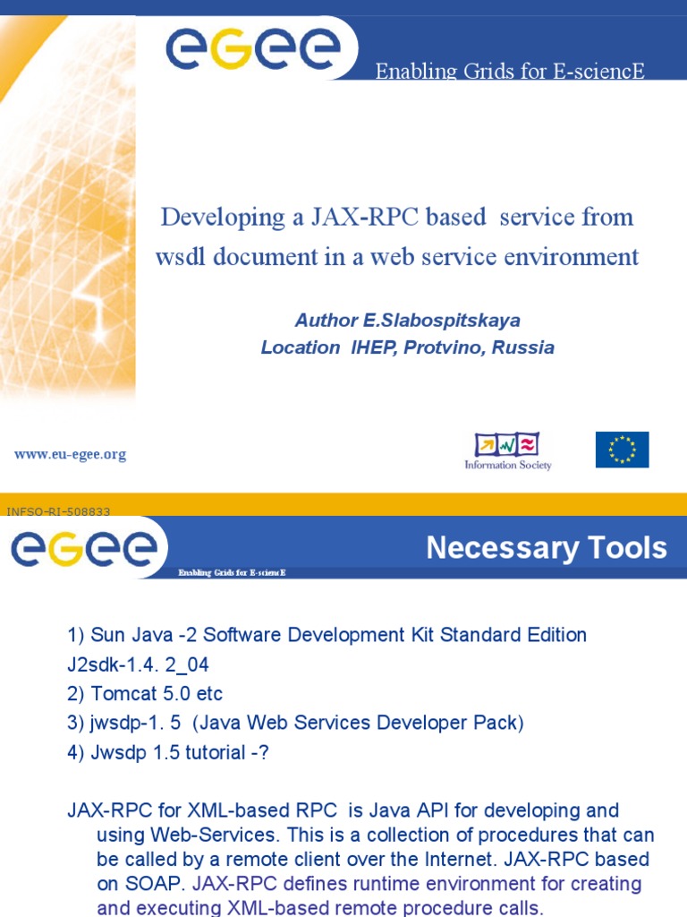Jax RPC Example Lspitsky | PDF | Web Service | Soap