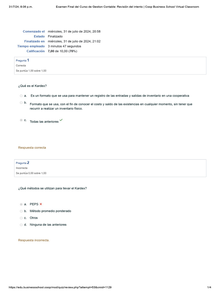 Material para Examen Conta | PDF | Contabilidad | Depreciación