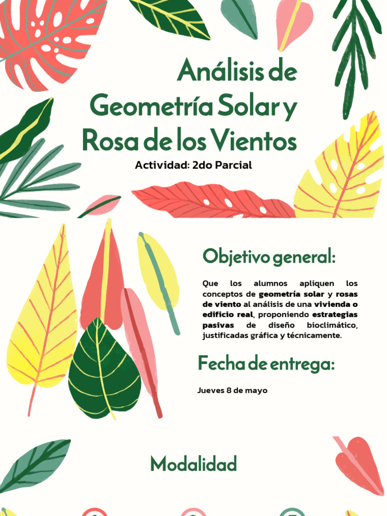 Análisis de Rosa de Vientos y Geometría Solar | PDF | Herida ...