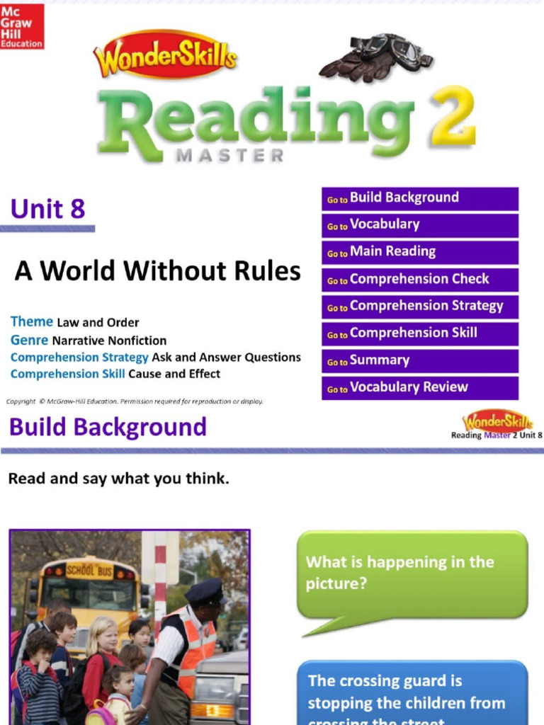 Master 2 Unit 8 A World Without Rules | PDF