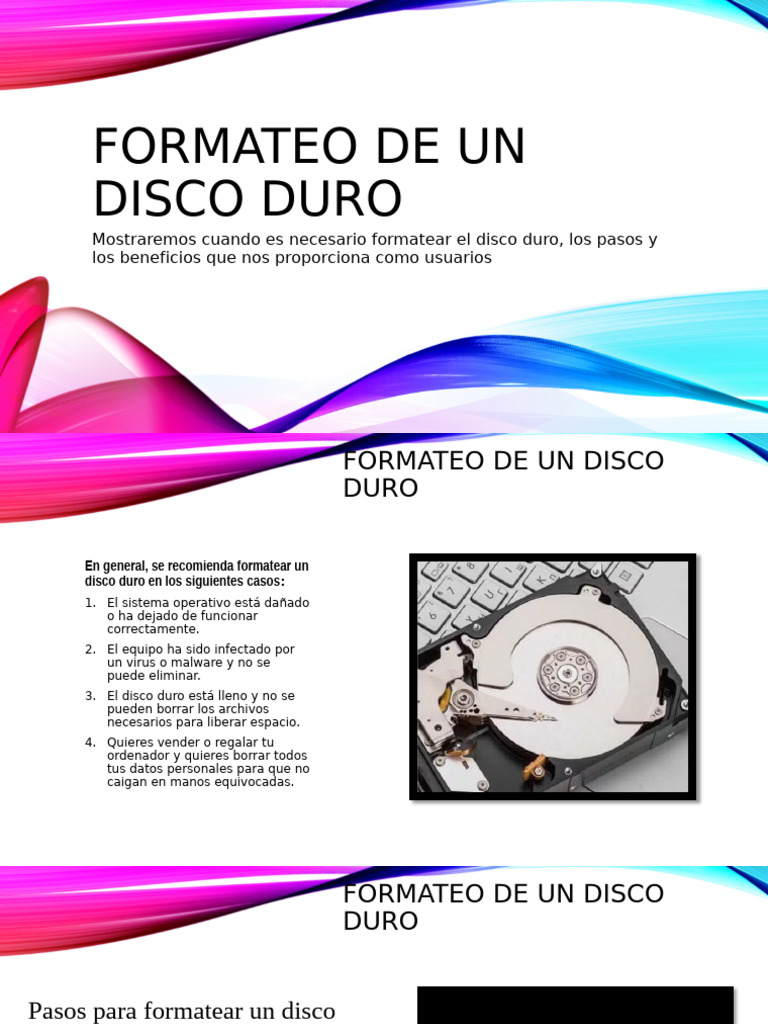 Formateo de Un Disco Duro | PDF