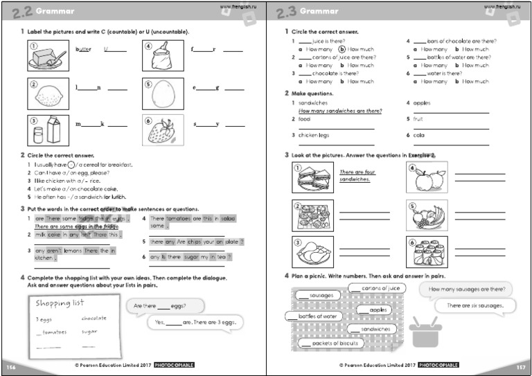 Repaso Grammar - Unit 2 | PDF