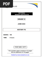 History P2 May-June 2024 Eng | PDF