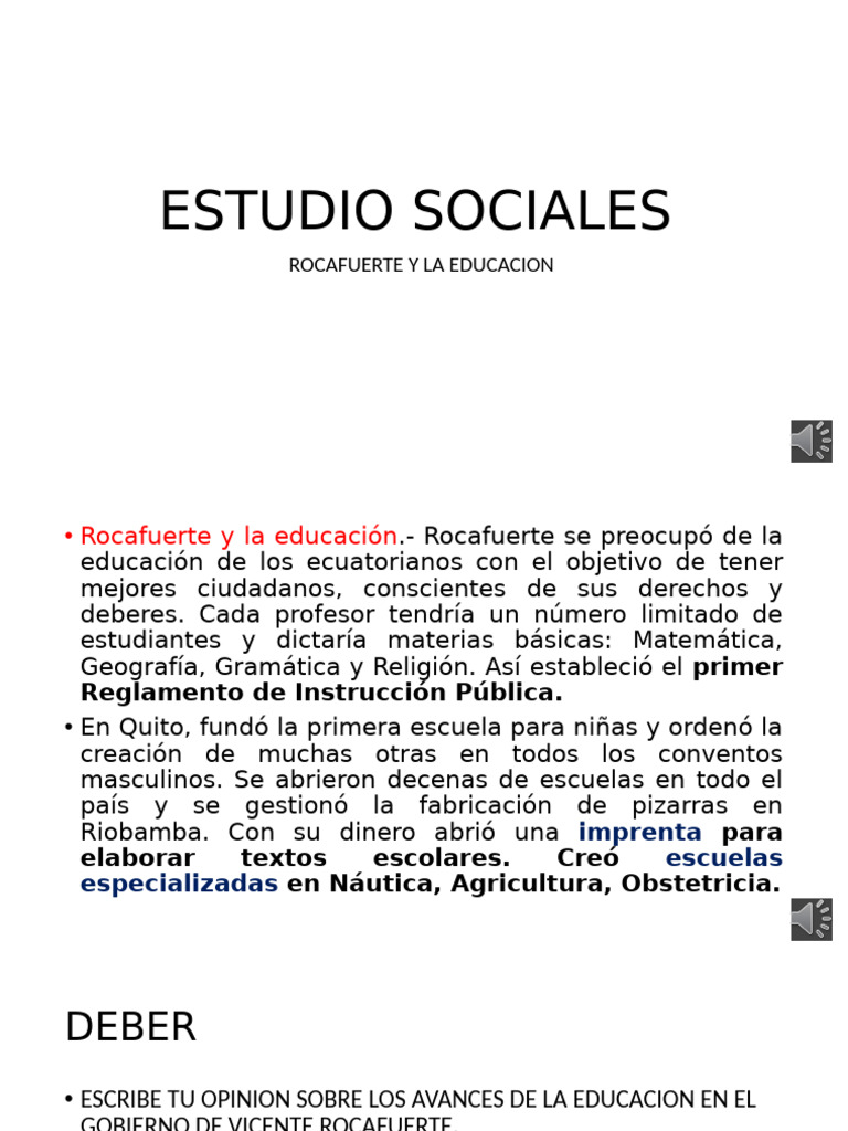 Estudio Sociales | PDF