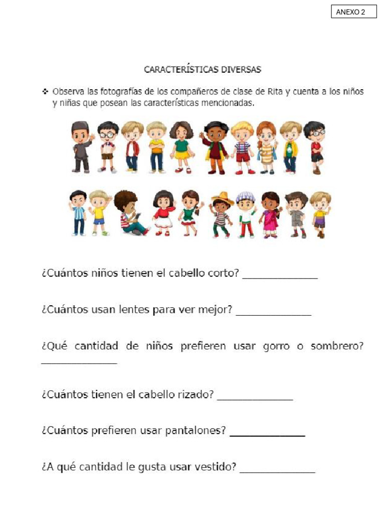 Anexos Soy Unico y Tu Tambien | PDF