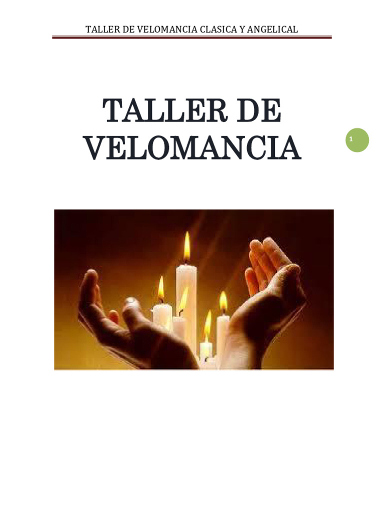 Taller de Velomancia Clásica y Angelical | PDF | Vela | Amor