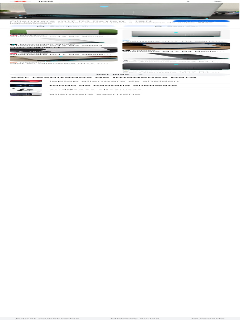 Alienware m17 r4 - Buscar Con Google | PDF