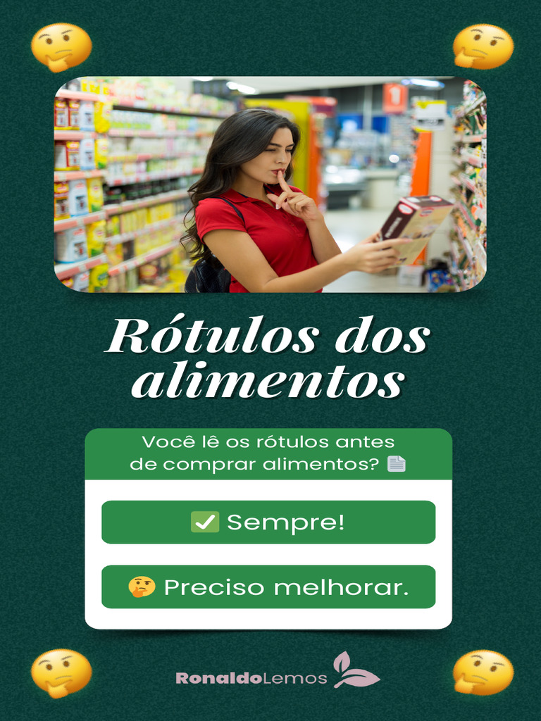 A Importância Da Rotulagem Alimentar | PDF