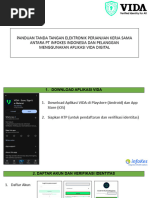 Panduan Tanda Tangan Digital Peruri PDF | PDF