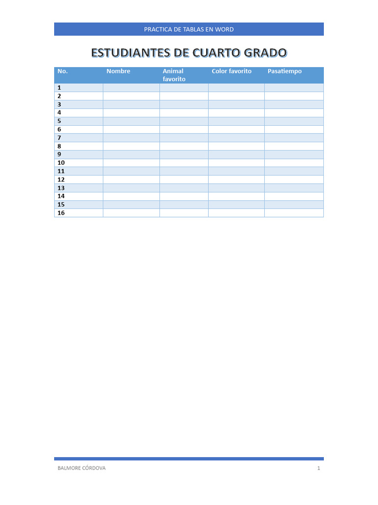 Tarea 2 - Tablas | PDF