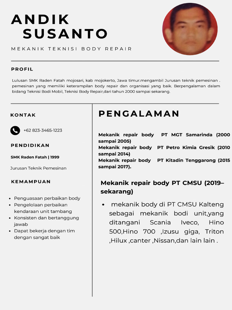 Putih Netral Minimalis Profesional CV Resume - 20250514 - 122818 - 0000 ...