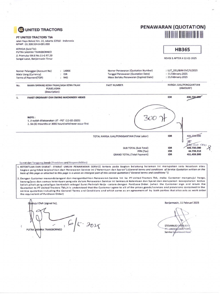 Paket OVH Swing Machinery HB365-1 | PDF