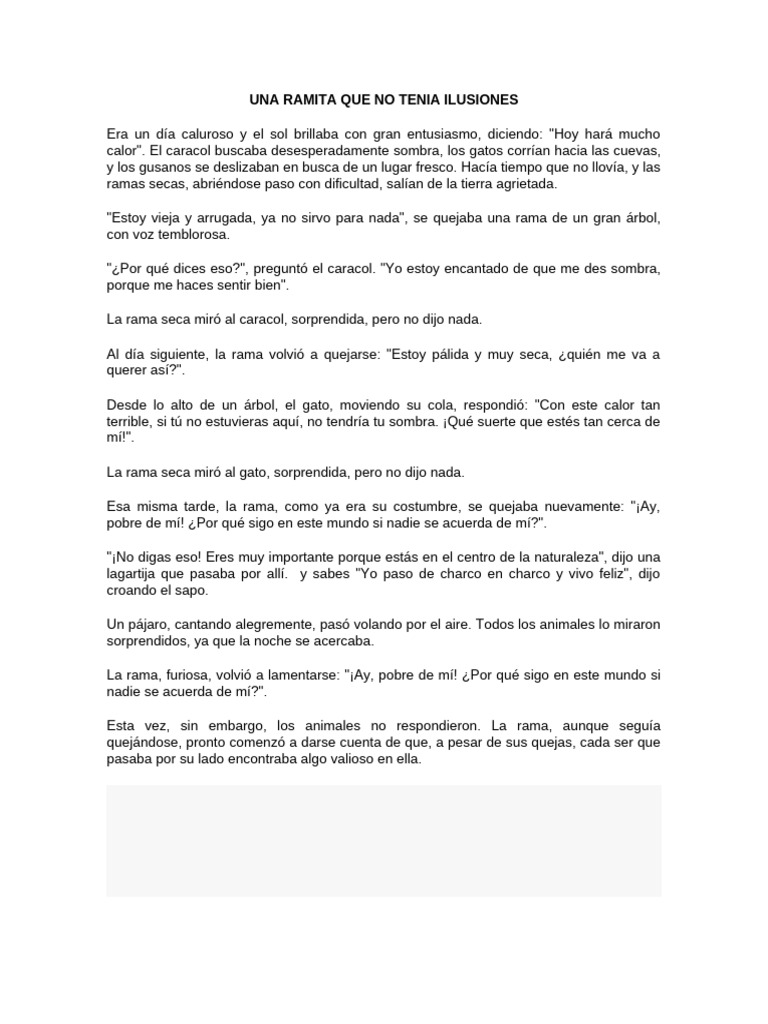 Cuentos para Representar Con Titeres | PDF