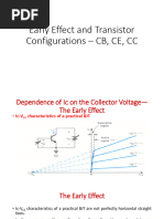 Common Base Configuration | PDF | Amplifier | Bipolar Junction Transistor