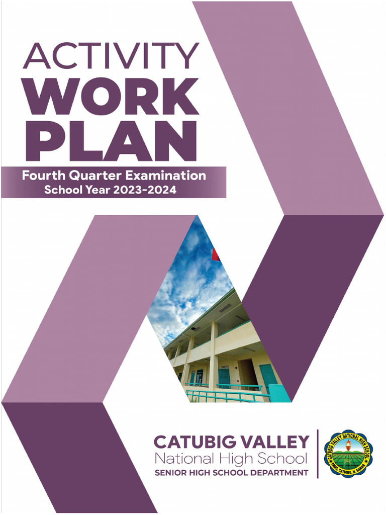 Activity Workplan For Q4 Exam Pdf Philippines Intelligence 2550