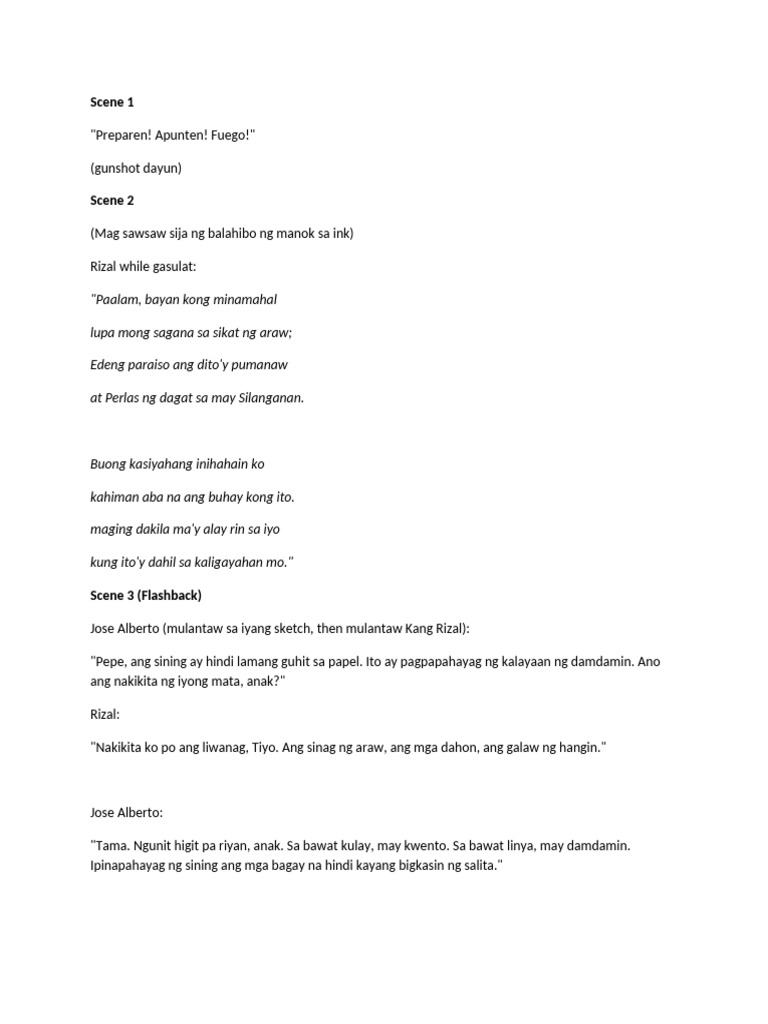 Shortfilm Script | PDF
