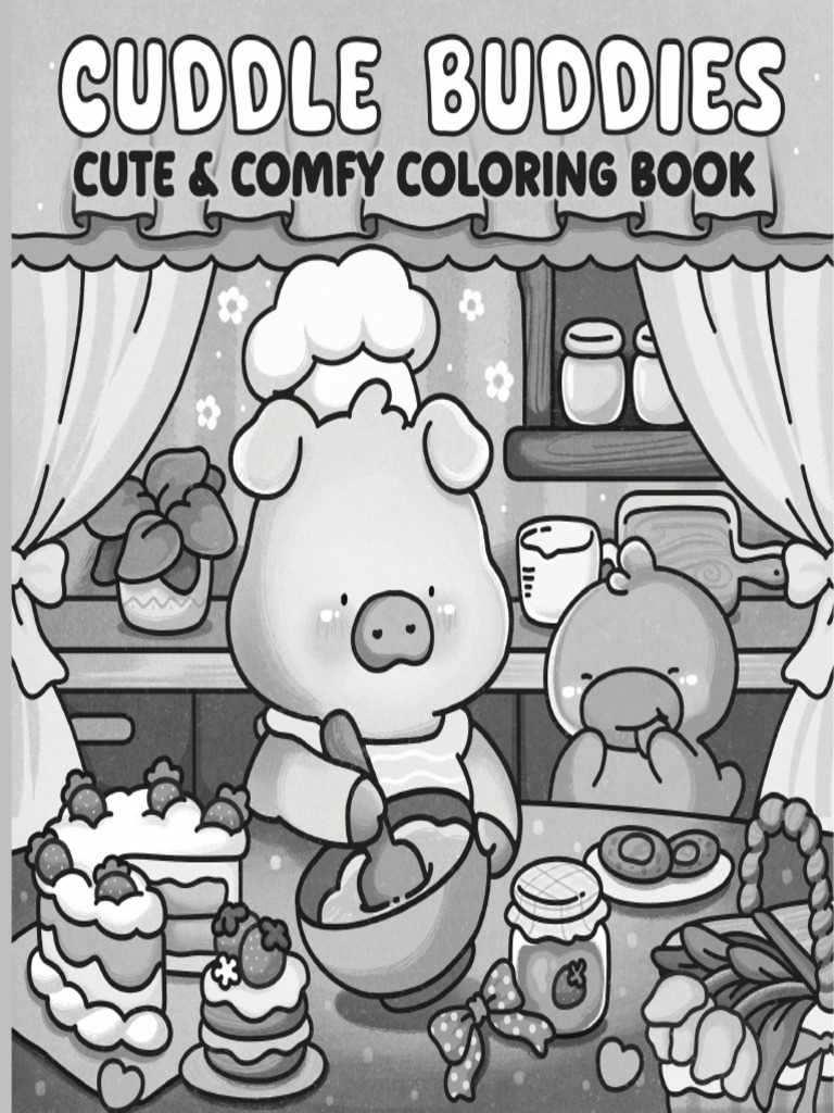 Cuddle Buddies Coloring Book | PDF