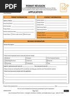 Permit Revision Application Guide | PDF