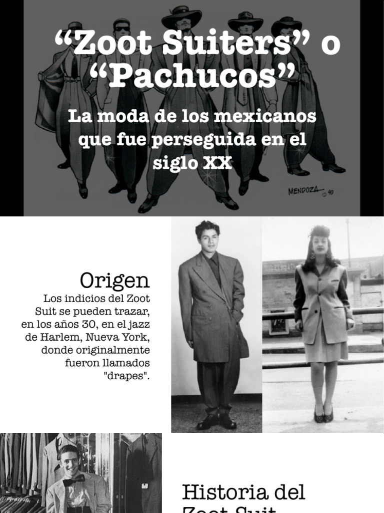 El Zoot Suite y El Traje de Pachuco | PDF