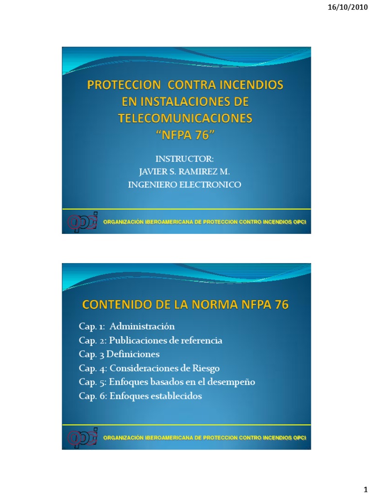 Nfpa 76 | PDF | Voz sobre IP | Telecomunicación
