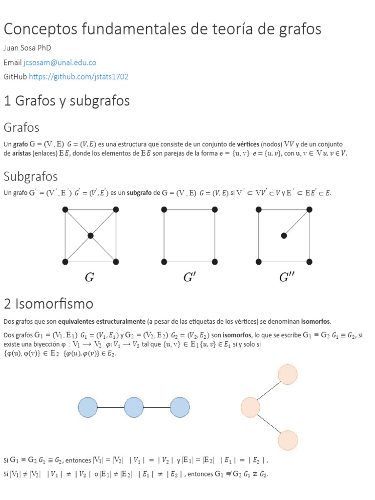 Fundamentos de Teoría de Grafos | PDF | Vértice (teoría de grafos ...
