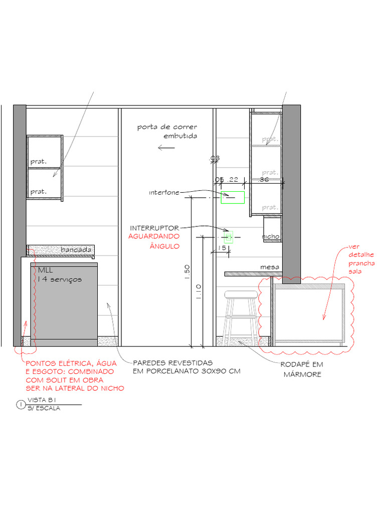 Ex15 - Cozinha - Vista Interfone | PDF
