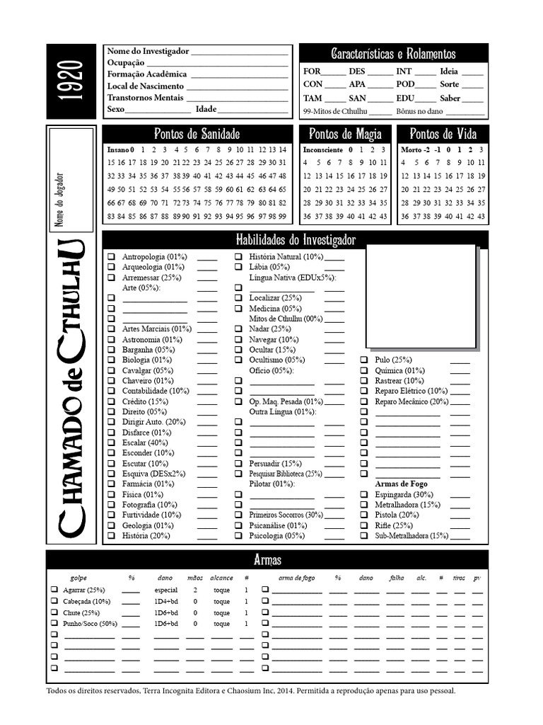 Ficha_Mel_Duarte_VersaoFinal | PDF | Armas de fogo | Armas de projétil