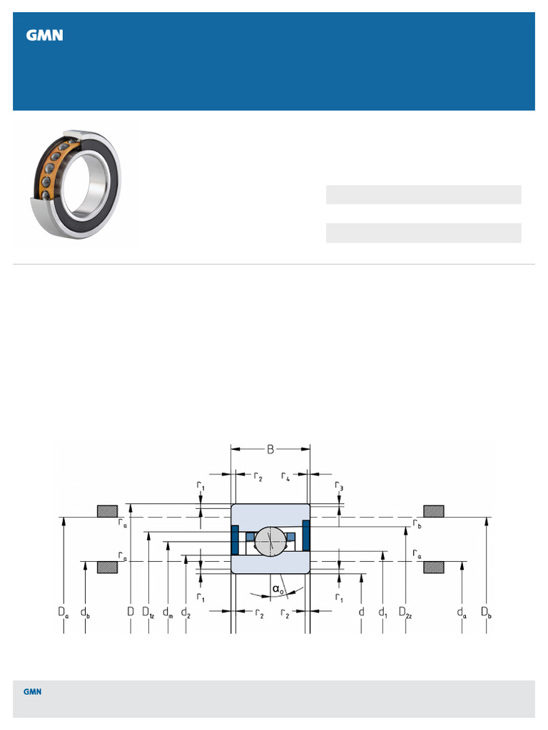 Hykh 6008 Cta | PDF | Bearing (Mechanical) | Mechanical Engineering