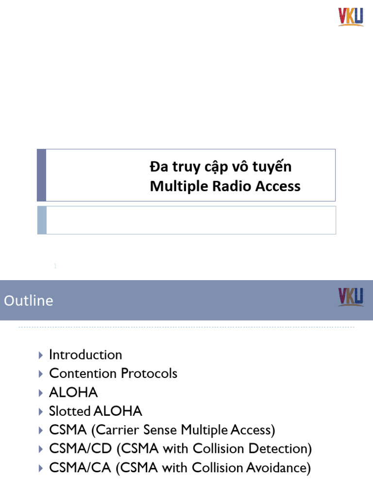 Multiple Radio Access Protocols Explained | PDF | Channel Access Method ...