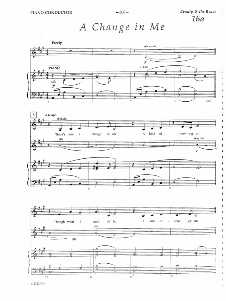 A Change in Me | PDF