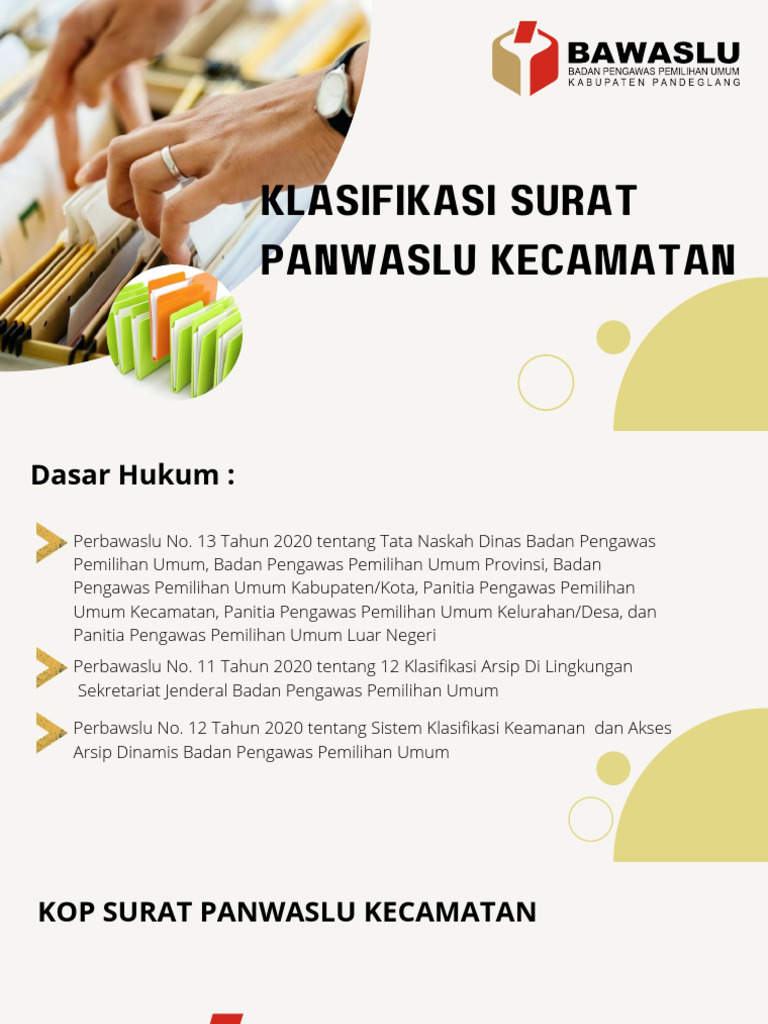 Sosialisasi Kearsipan Bawaslu | PDF