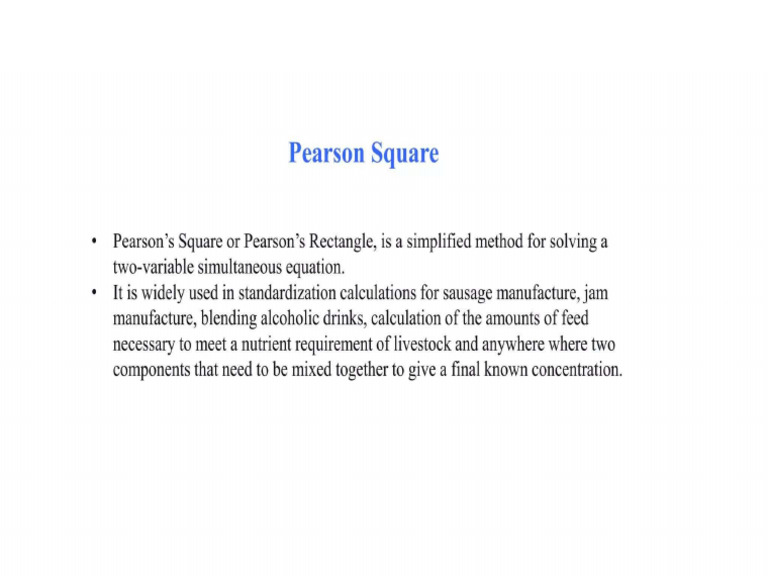 Pearson Square | PDF
