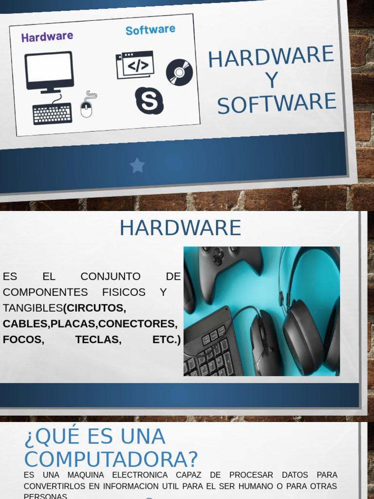 Hardware y Software - 113654 | PDF