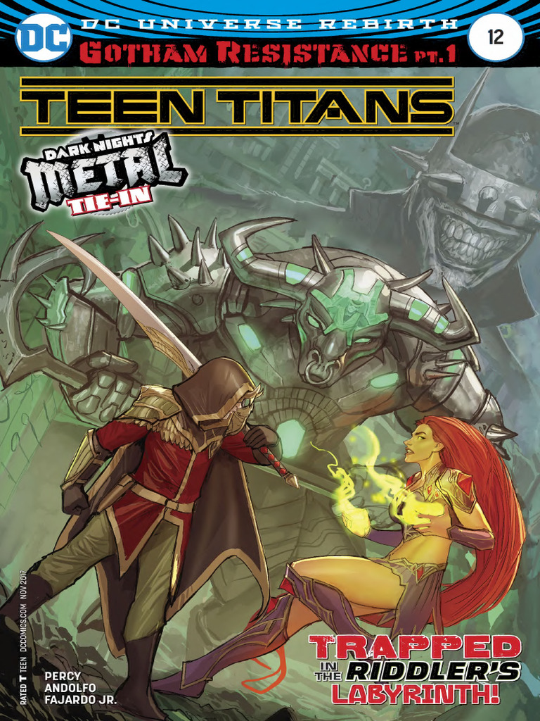 005 - Teen Titans 012 (2017) (2 Covers) (Digital) (Minutemen-Thoth) | PDF | Dc Comics Characters ...