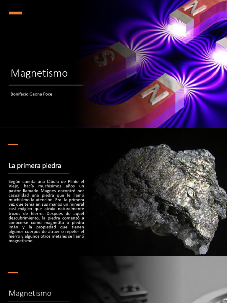 Presentación 4. Magnetismo | PDF | Magnetismo | Imán