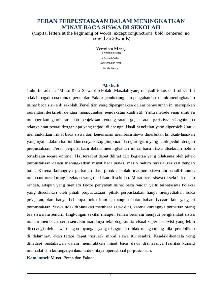 Template Karil Template Tugas 1 - YERMINTO MENGI - 042307638 | PDF