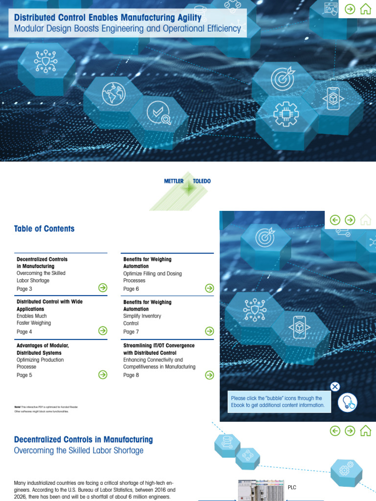 Distributed Control Enables Manufacturing Agility | PDF | Computer ...