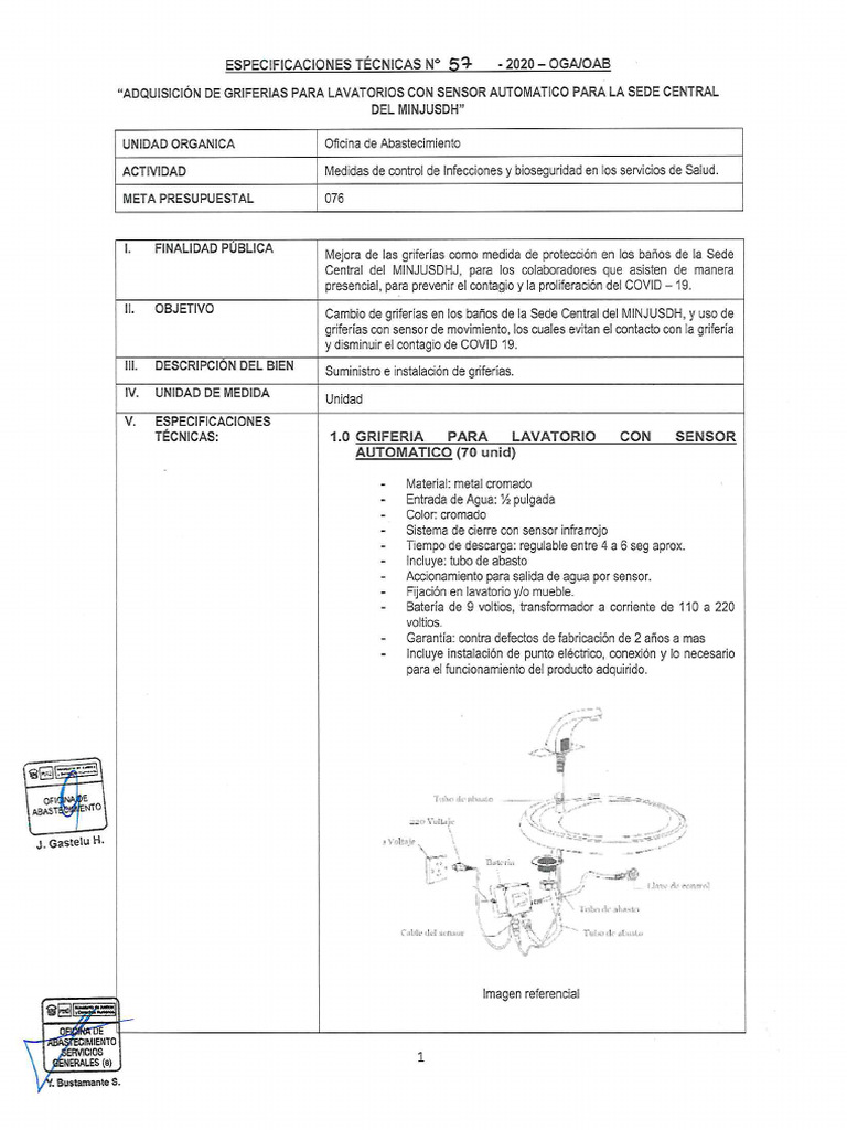 Gri Feria Con Sensor Automatic o | PDF