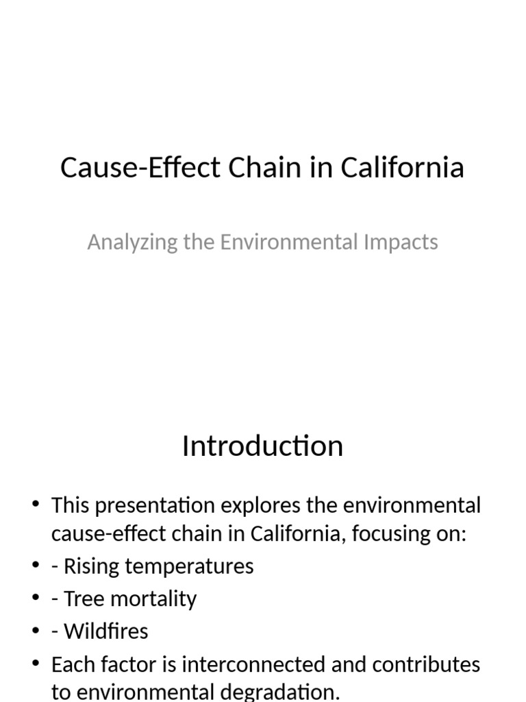 Cause Effect California Complete | PDF