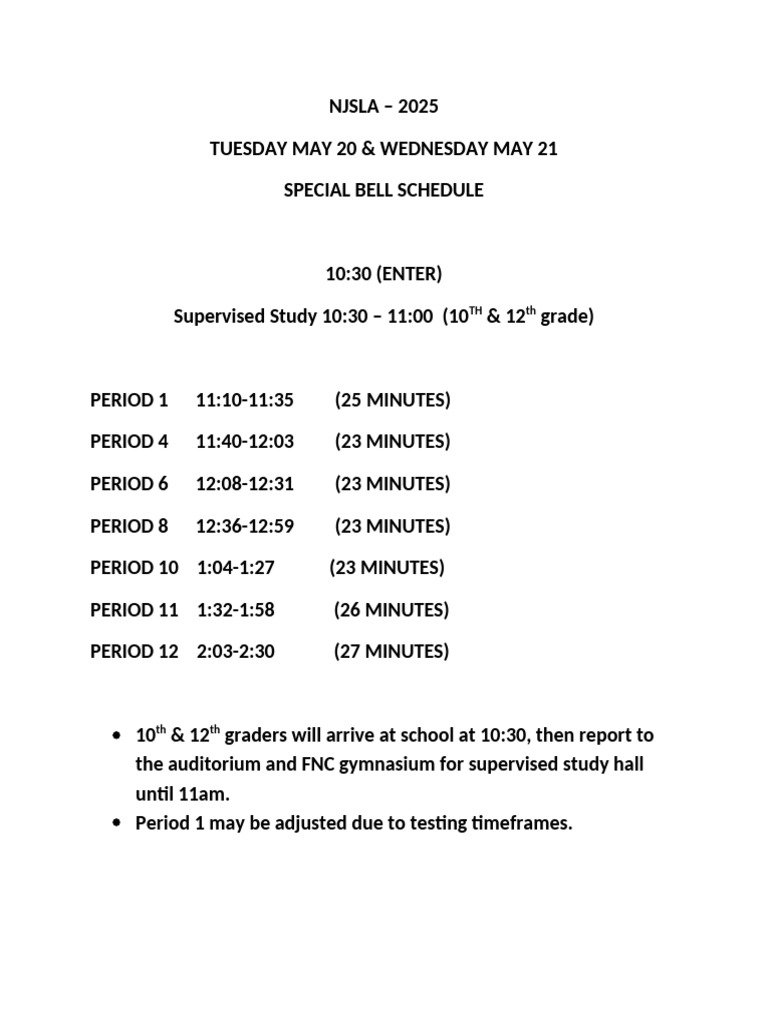 Njsla - May 2025 | PDF