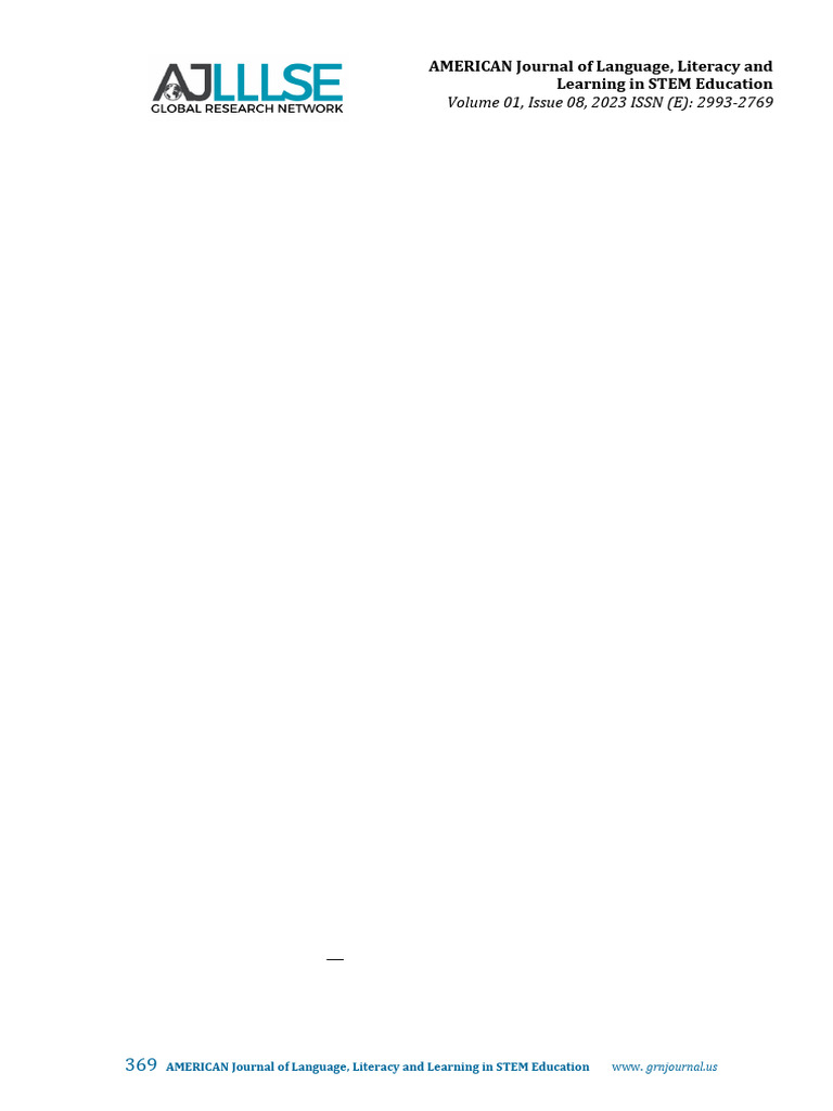 Methods of Working With Animations in The Scratch Program: Djumoboyeva Yanglish Egamnazarovna ...