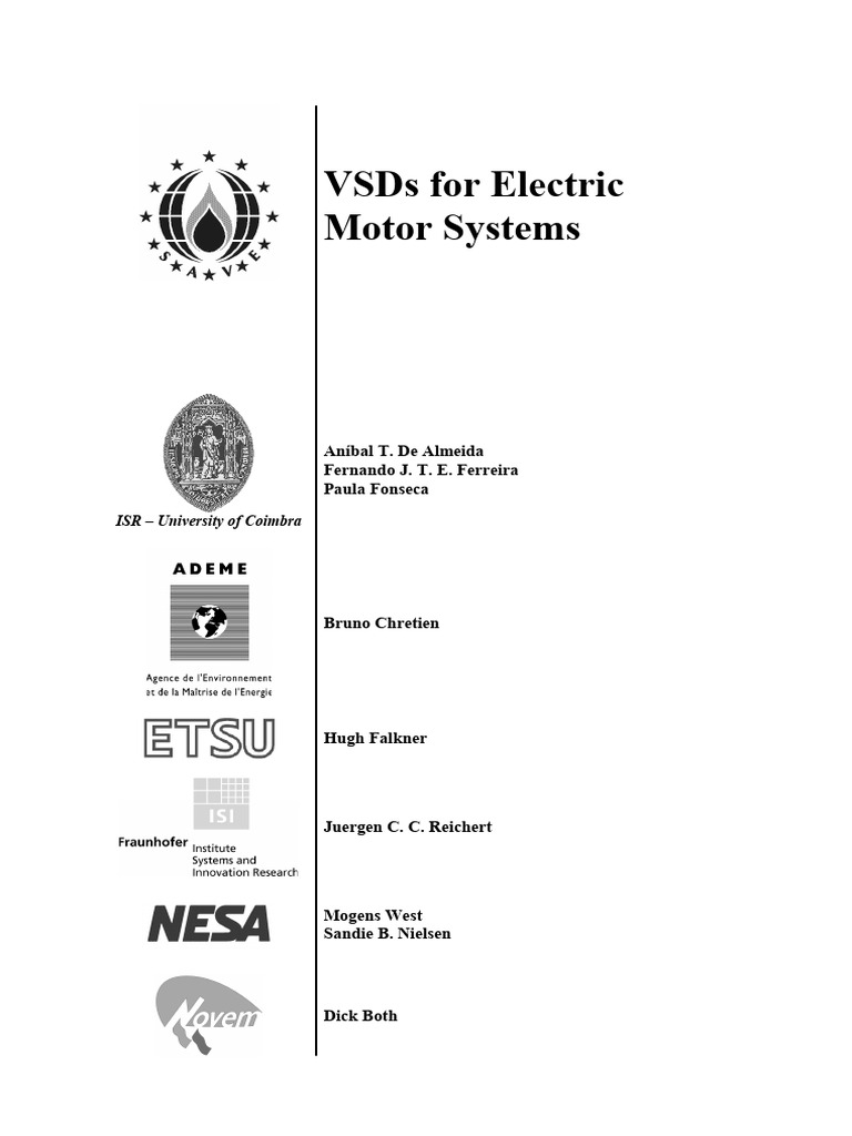 VSDs For Electric Motor Systems | PDF | Electric Motor | Electrical ...