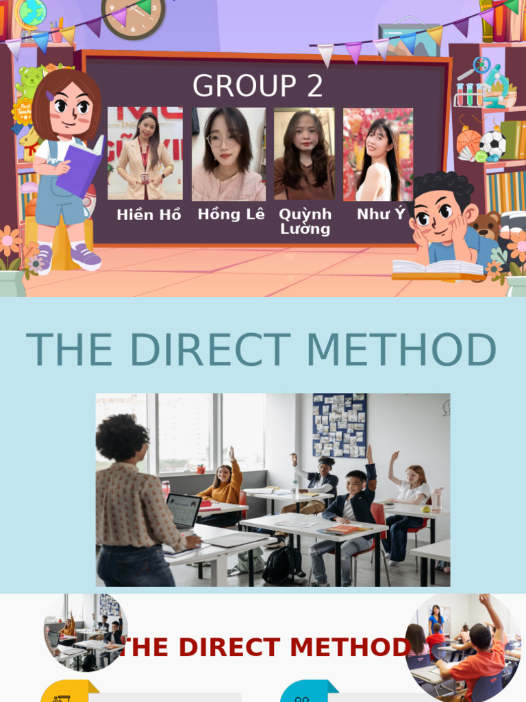GROUP 2 - THE DIRECT METHOD - Final | PDF | Vocabulary | Second Language