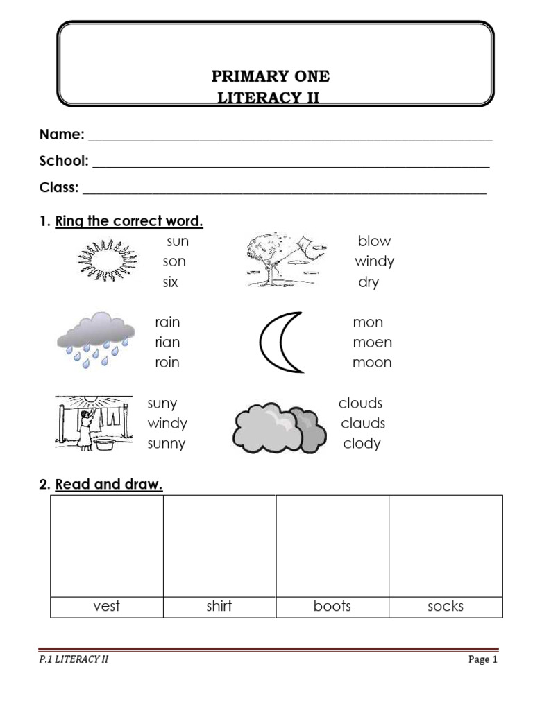 P. 1 Lit II B.O.T | PDF