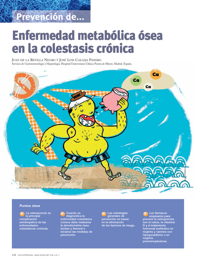 Osteoporosis en enfermedades colestásicas | PDF | Osteoporosis ...