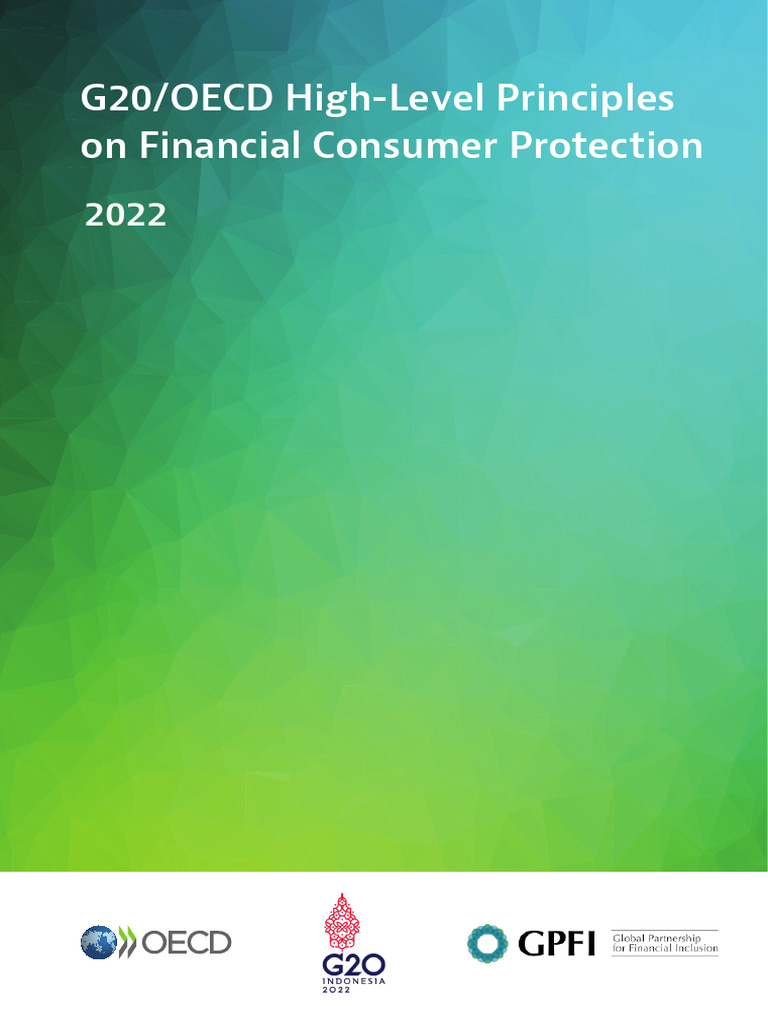 G20/OECD Financial Consumer Protection Principles | PDF | Financial ...