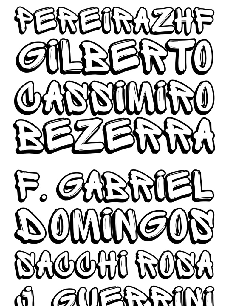 Nomes (Arte Aranha) | PDF