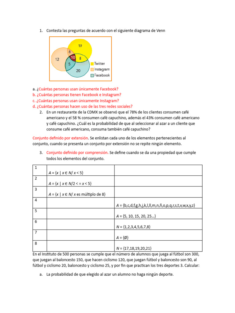 Diagrama de Ven | PDF